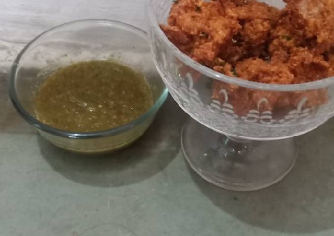 Soya vadi pakoda Recipe by Jenita Divyesh Panwar - Cookpad