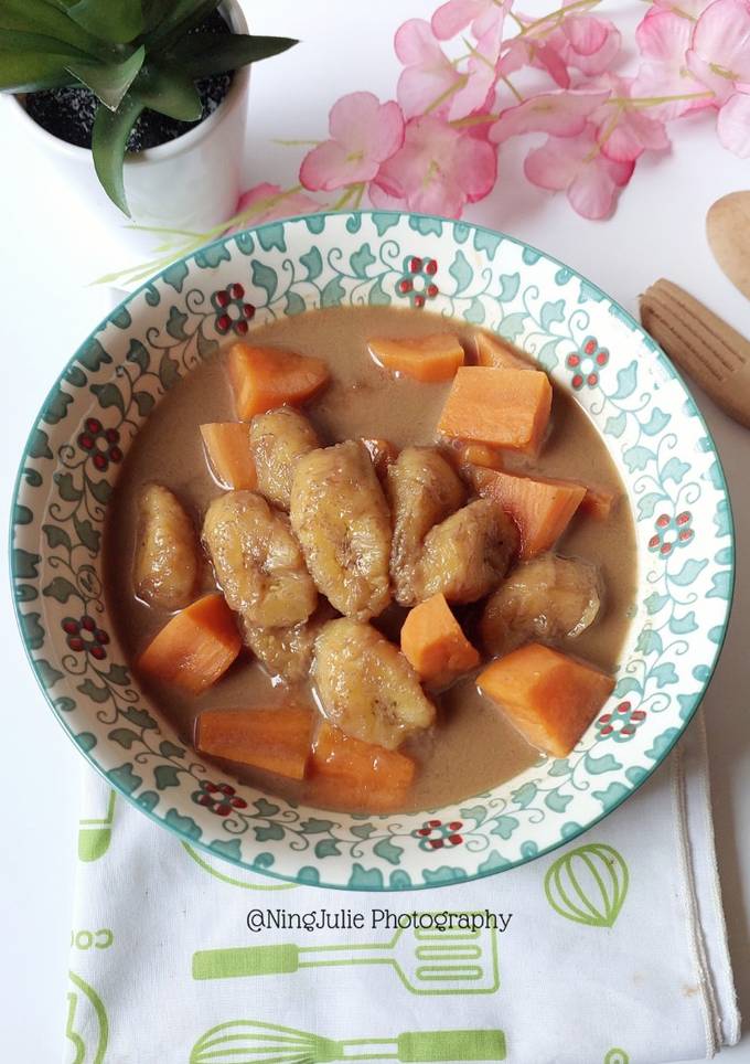 Resep 581. Kolak Ubi + Pisang Gula aren oleh Julie Kustianingsih - Cookpad