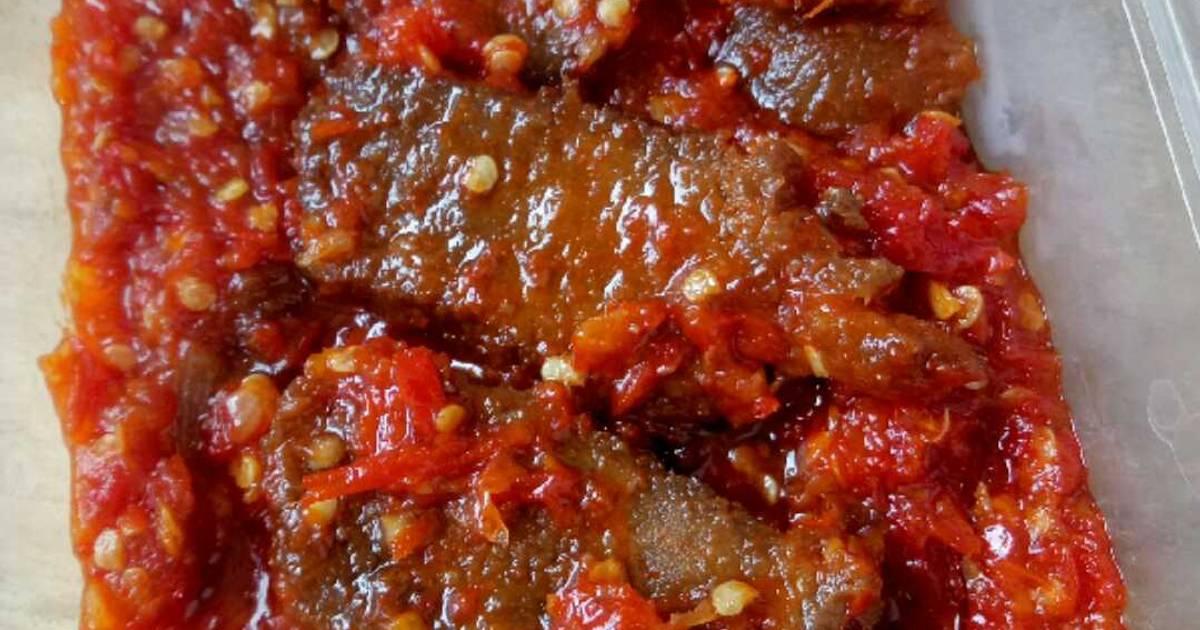 Resep Dendeng Daging Asam Manis Pedas oleh Aminatun Najariyah - Cookpad
