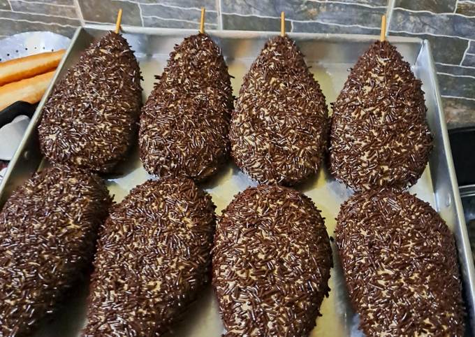 Resep Donat Paha Ayam oleh KudinNande - Cookpad