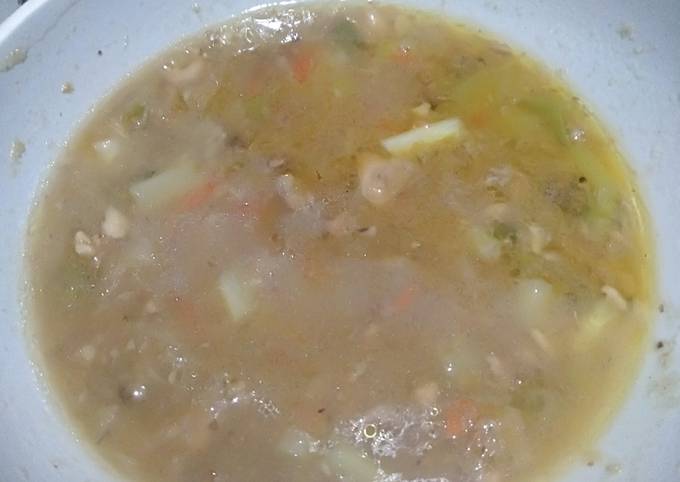 Resep Kuah oncom kerupuk mie oleh lela - Cookpad