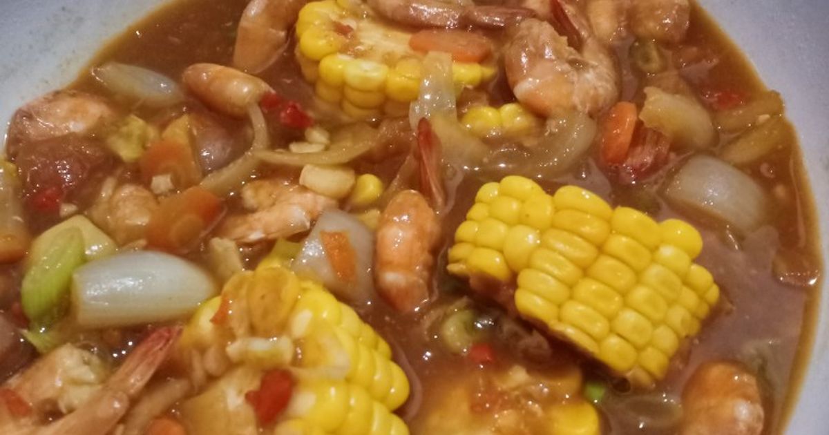 Resep Udang Saus Padang (Untuk 2 Porsi) Dijamin Pasti Enak 😊 oleh ...