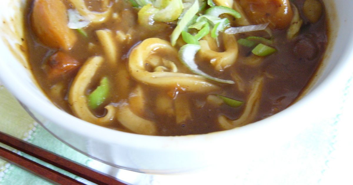 Japanese Curry Udon (Udon Shop Style) Recipe By まぁs