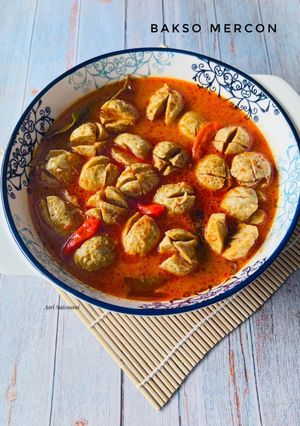 Resep Bakso Mercon oleh Asri Suwasani - Cookpad
