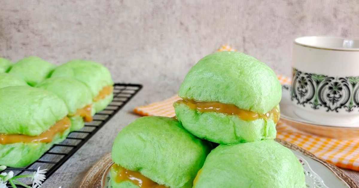Resep Roti Kukus Srikaya Lembut No Telur (Roti Maros Kukus) & Rokupang ...