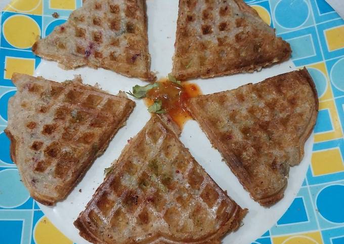 Little millet and Sago waffles Recipe by Nilanjana Shukla - Cookpad