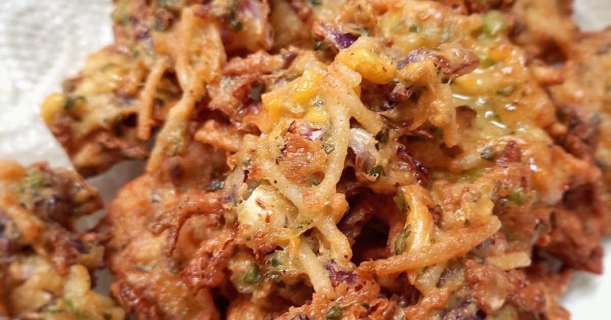 Resep bakwan tanpa minyak di pan rumahan enak dan mudah - Cookpad