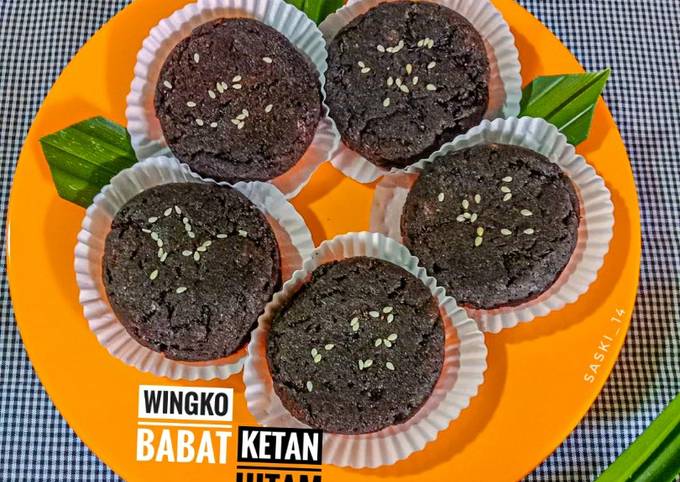 Resep Wingko Babat Ketan Hitam oleh Fara Saskia - Cookpad