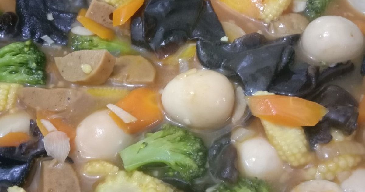 Resep Cap Jai Kuah Home Made oleh Nining - Cookpad