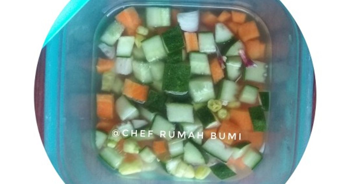 Resep masakan timun cemilan rumahan enak dan mudah - Cookpad