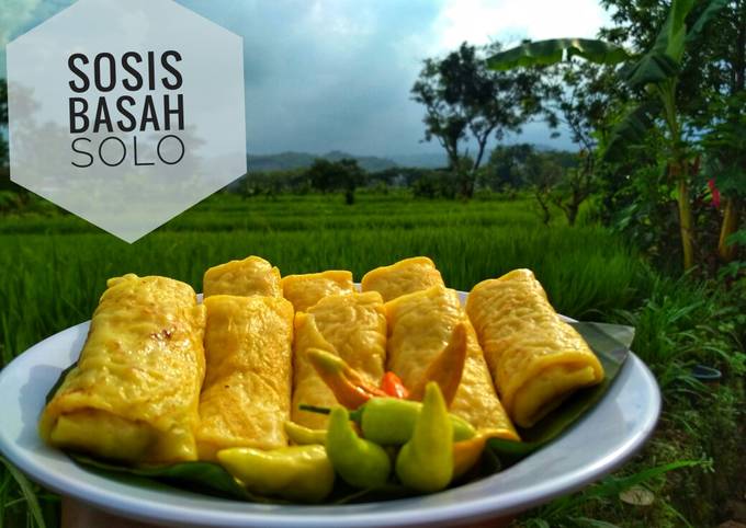 Resep Sosis basah solo oleh Lu'lu Atin Nafisa - Cookpad