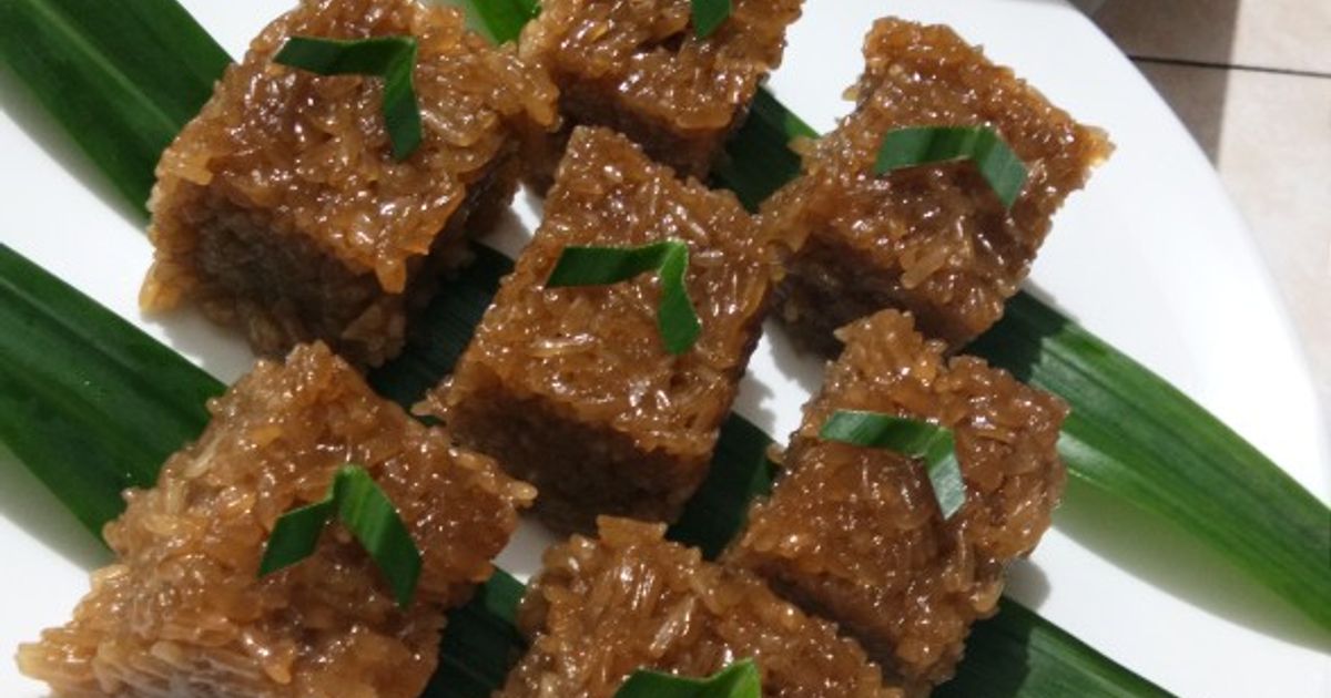 Resep Wajik Klethik Gula Aren oleh Putri Marybel - Cookpad