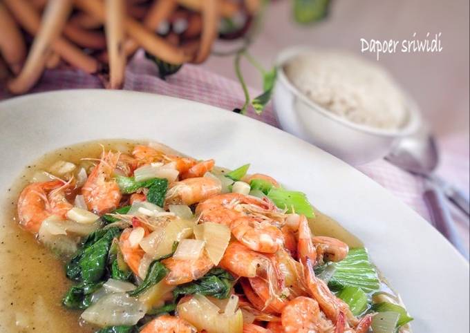 Resep Pok coy tumis udang oleh Dapoer sriwidi - Cookpad