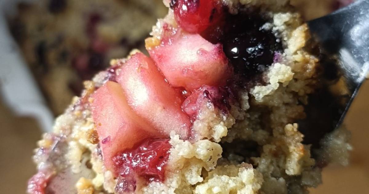 🍎 Crumble pomme et fruits rouges de Zest' de Flow - Cookpad