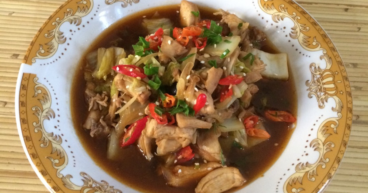 Resep Ayam Saos Teriyaki oleh resty putri risya - Cookpad