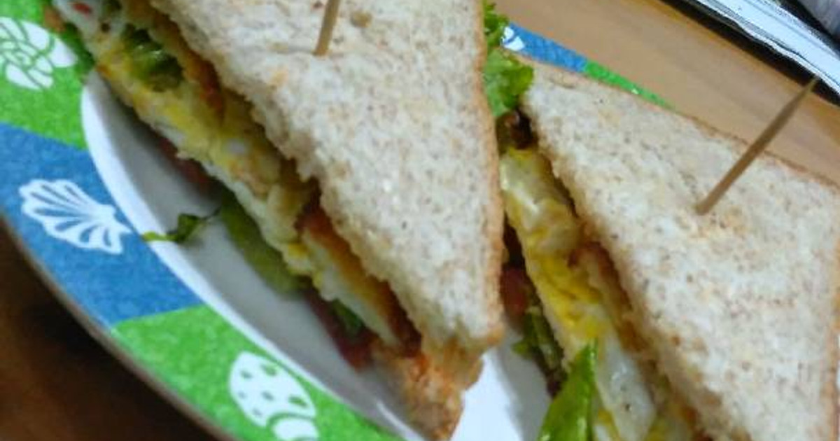Resep Sandwich Mega Jenga oleh Puspa A. R. - Cookpad