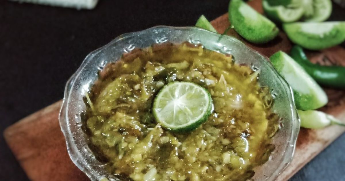 Resep Sambal Ijo (Khas Padang) oleh imaimey_ - Cookpad