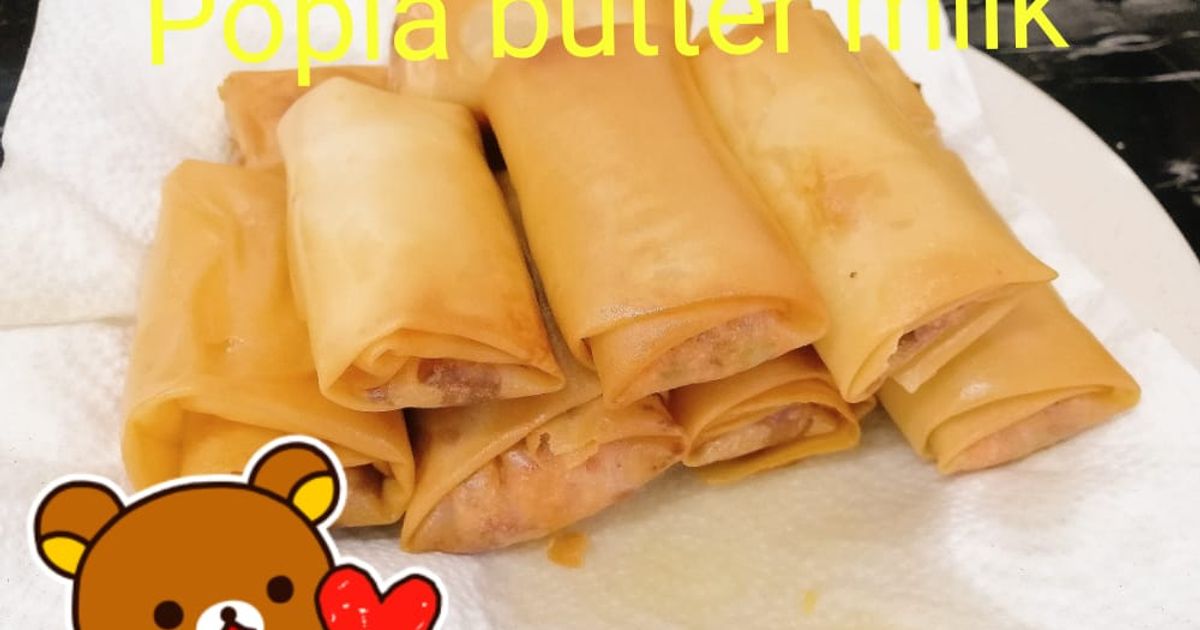 Resipi Popia Butter Milk oleh Siti Hana - Cookpad