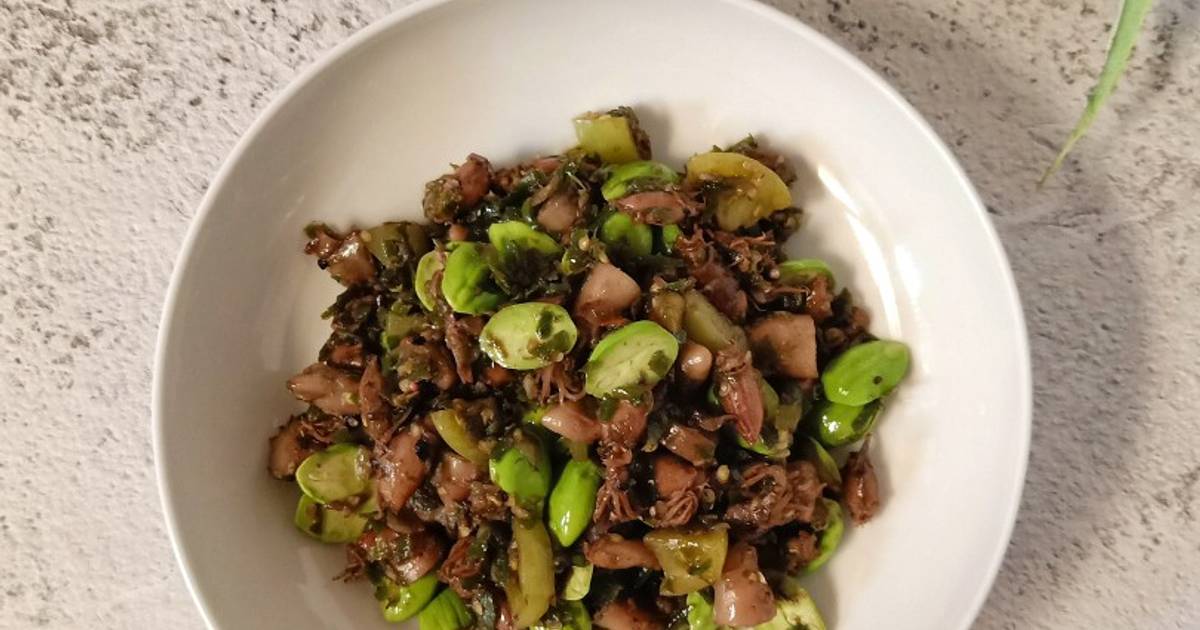 Resep Cumi Asin Sambal Cabe Hijau Oleh Nauzaery Setyo Cookpad