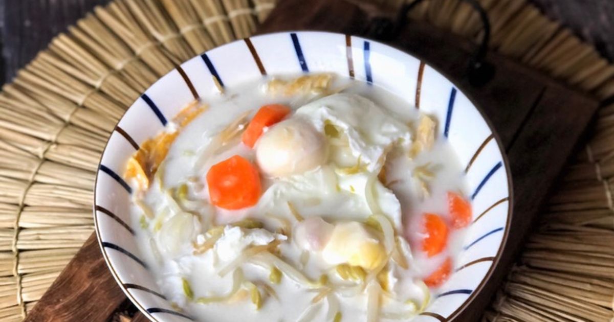 Resipi Masak Lemak Putih Taugeh Telur oleh Salina Jalaludin - Cookpad