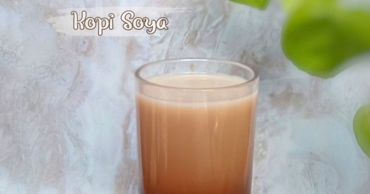 Resep Kopi Soya oleh Lia Ariani - Cookpad