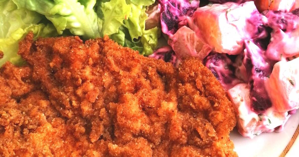 Pollo apanado con harina - 42 recetas caseras- Cookpad