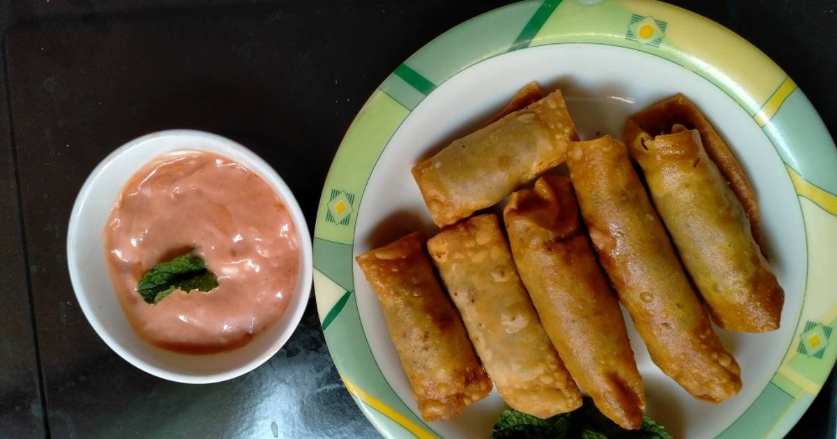 Bbq roll Recipe by Huzaifa Bilal - Cookpad