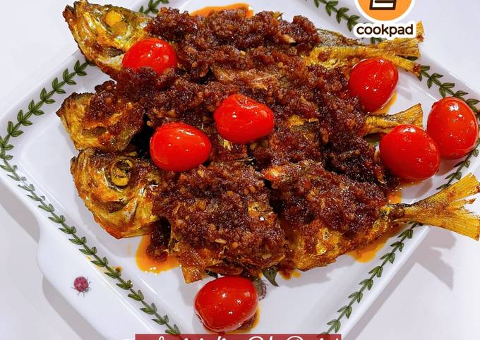 Resipi 👩‍🍳Sambal Ikan Uji Rashid (Menu Rahmah)🏠 oleh Mahadiah - Cookpad