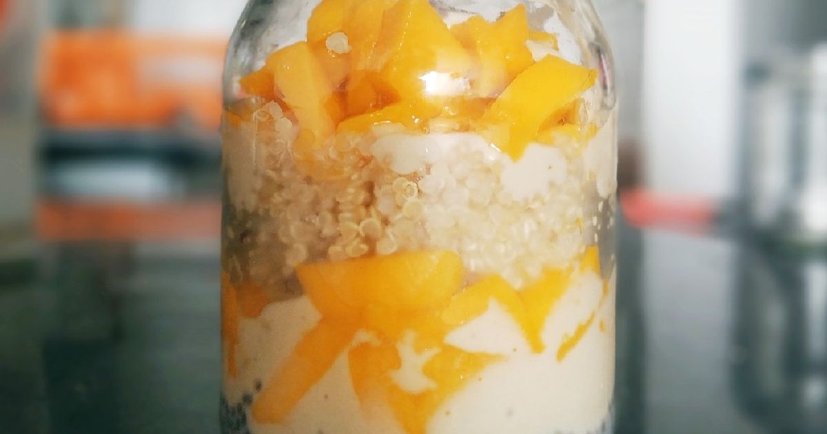 Parfait De Mango, Chía, Quinua Y Yogurt Receta de Nutrichay- Cookpad