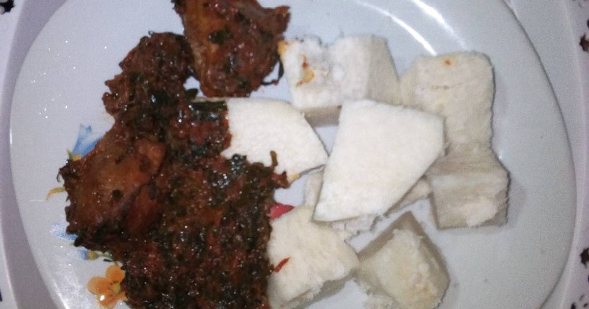 Yam and vegetable source Recipe by lydia Omo(Abujamom) - Cookpad