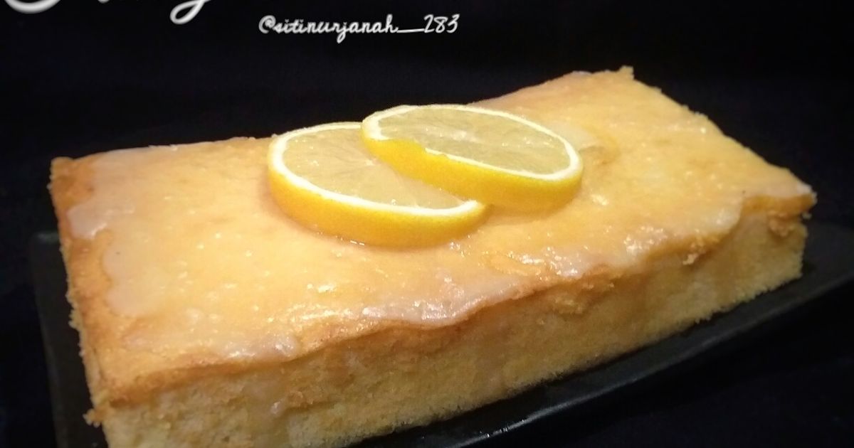 Resep Honey Lemon Cake oleh Siti Nurjanah - Cookpad