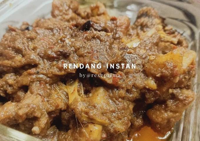 Resep Rendang Daging Sapi Simpel oleh AmelPrima - Cookpad