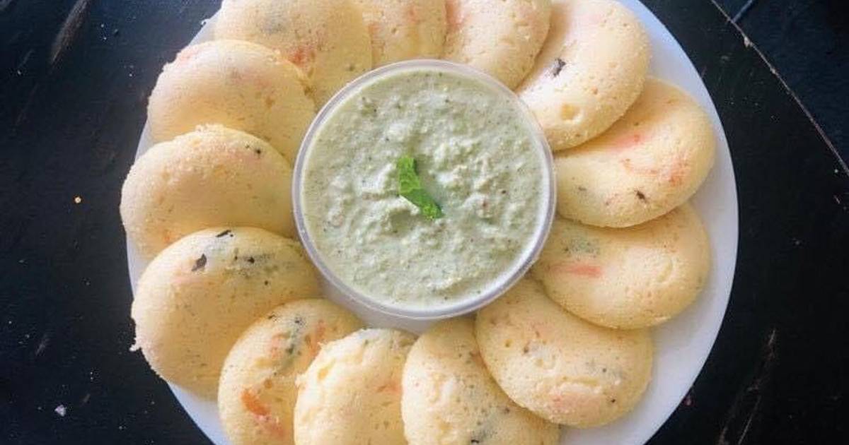 Moong Dal Idli Recipe by Jinal Sahu - Cookpad