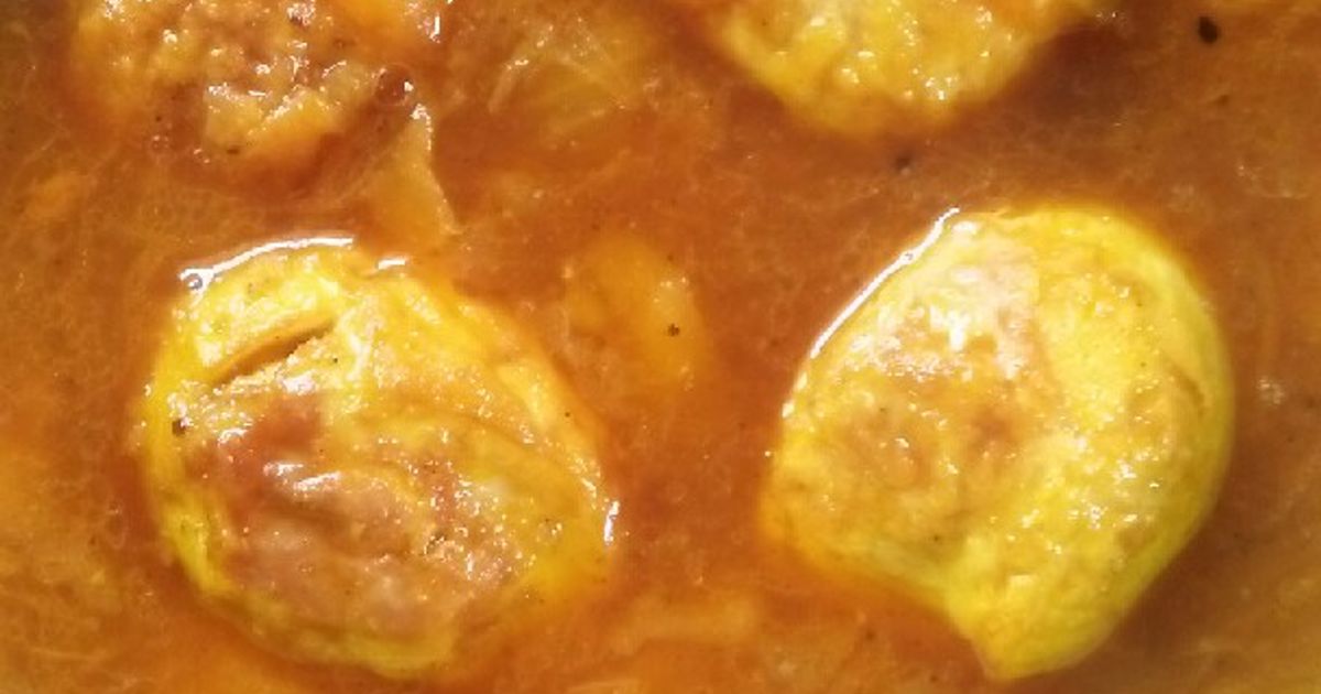 अंडे की सब्जी (Ande Ki Sabzi Recipe In Hindi) रेसिपी बनाने की विधि in ...