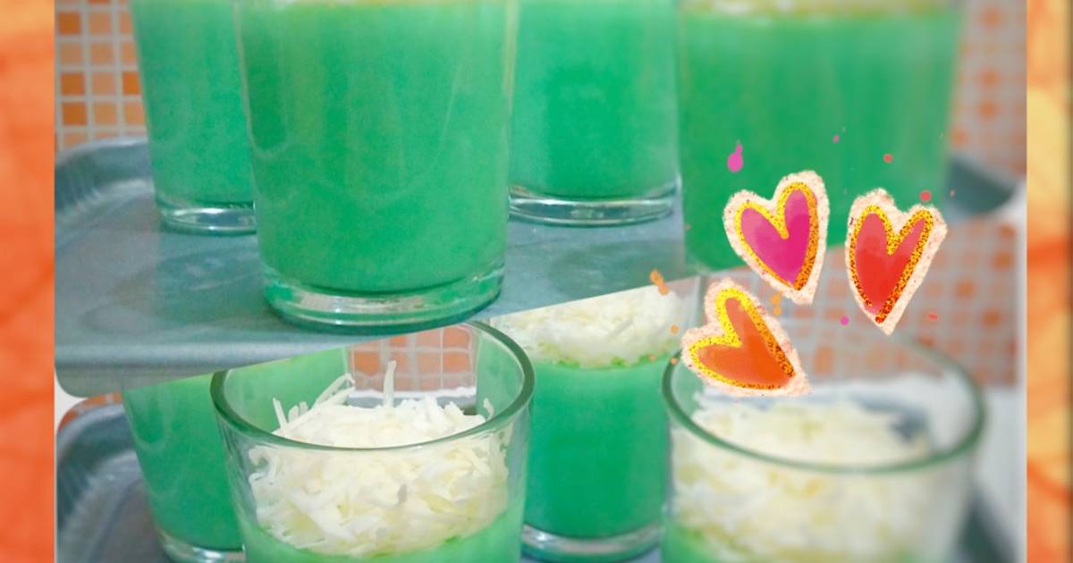 Resep Pudding Susu Pandan oleh Ayu_Syafri - Cookpad