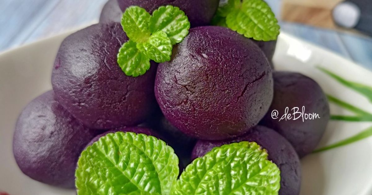 Resep 698. Kumbu Ubi Ungu (Isian Onde Onde, Pao, Roti Manis, Pia) oleh ...