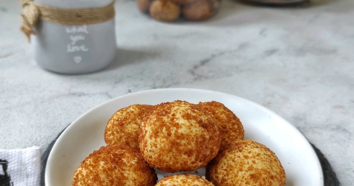 Resep palm cheese ball cookies rumahan enak dan mudah - Cookpad