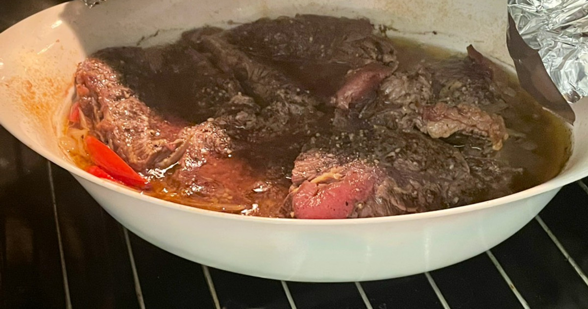 Punta De Ganso Al Horno Cocción Lenta Receta de Isaías- Cookpad