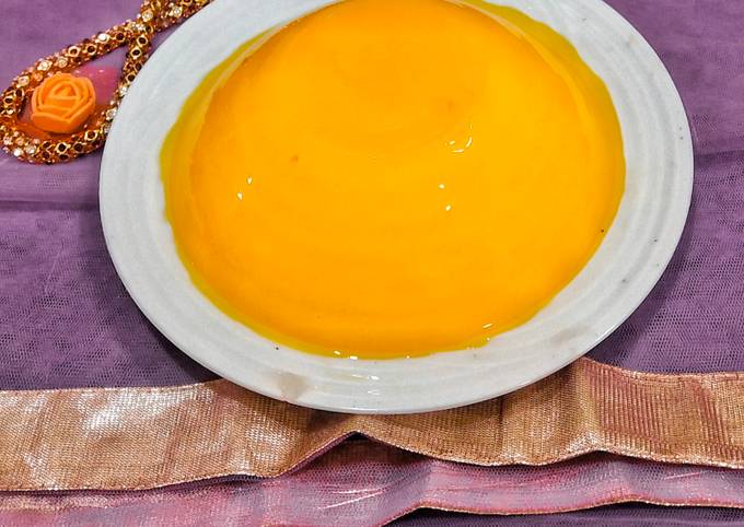 Mango Pudding Recipe by Juhi Sewani 💕 - Cookpad