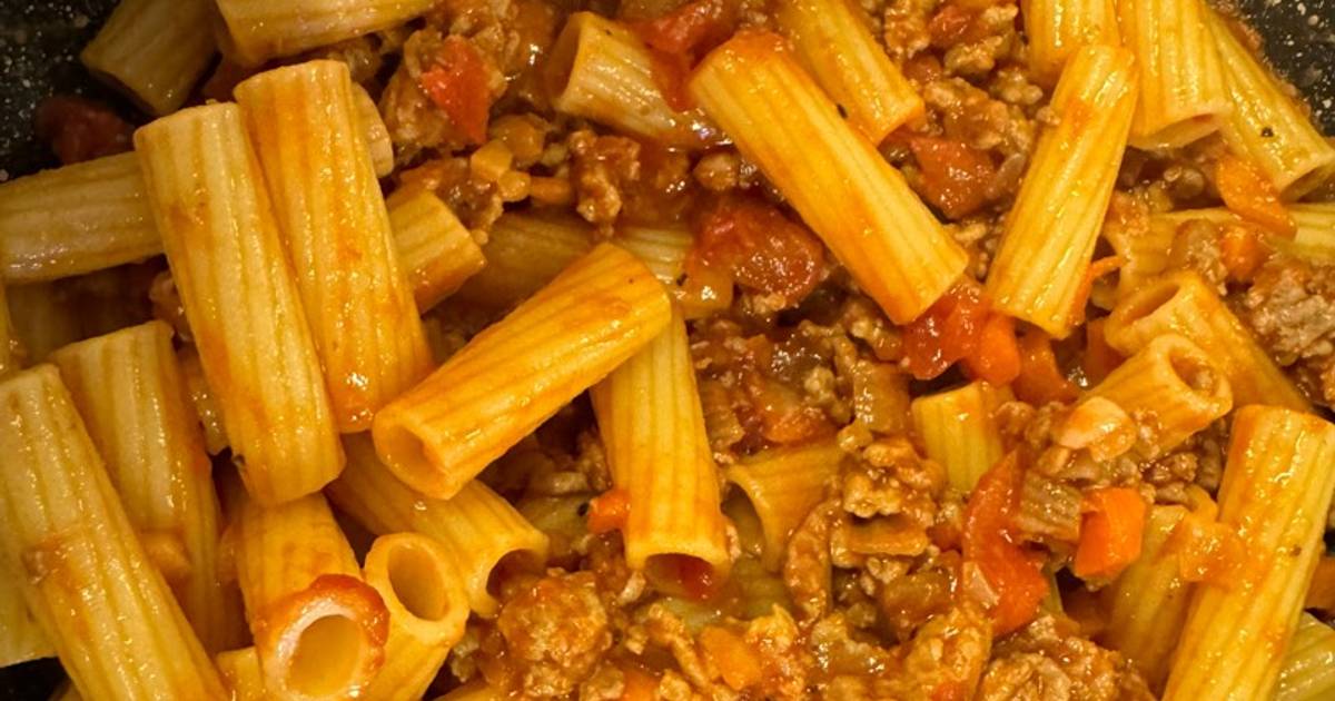 Ragu Rigatoni Recipe by Natsumi - Cookpad