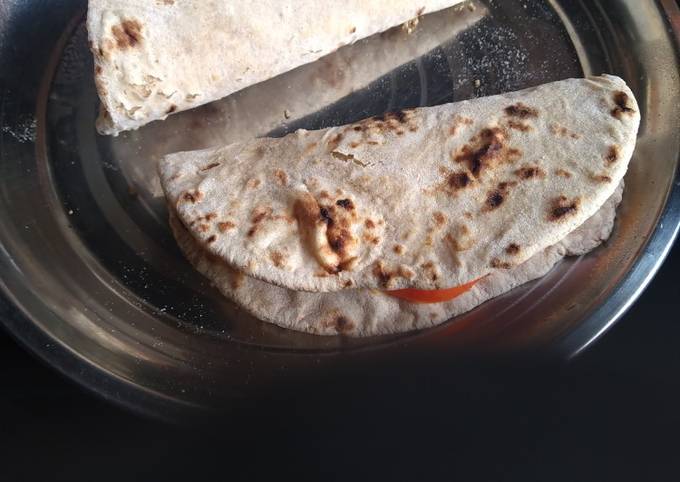 Roti sandwich Recipe by vibs - Cookpad