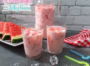 Resep Es Jelly Susu Kekinian yang Segar: Mudah Dibuat & Cocok Dijual!