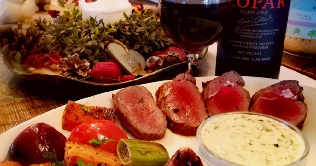 Szarvas Bélszín, (Hátszín) Egyben Grillezett Hagymával | Gyuri Papa ...