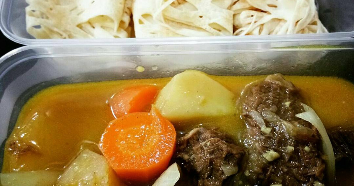 Resep Kari Daging Sapi Dan Roti Jala oleh Lya Sahida - Cookpad
