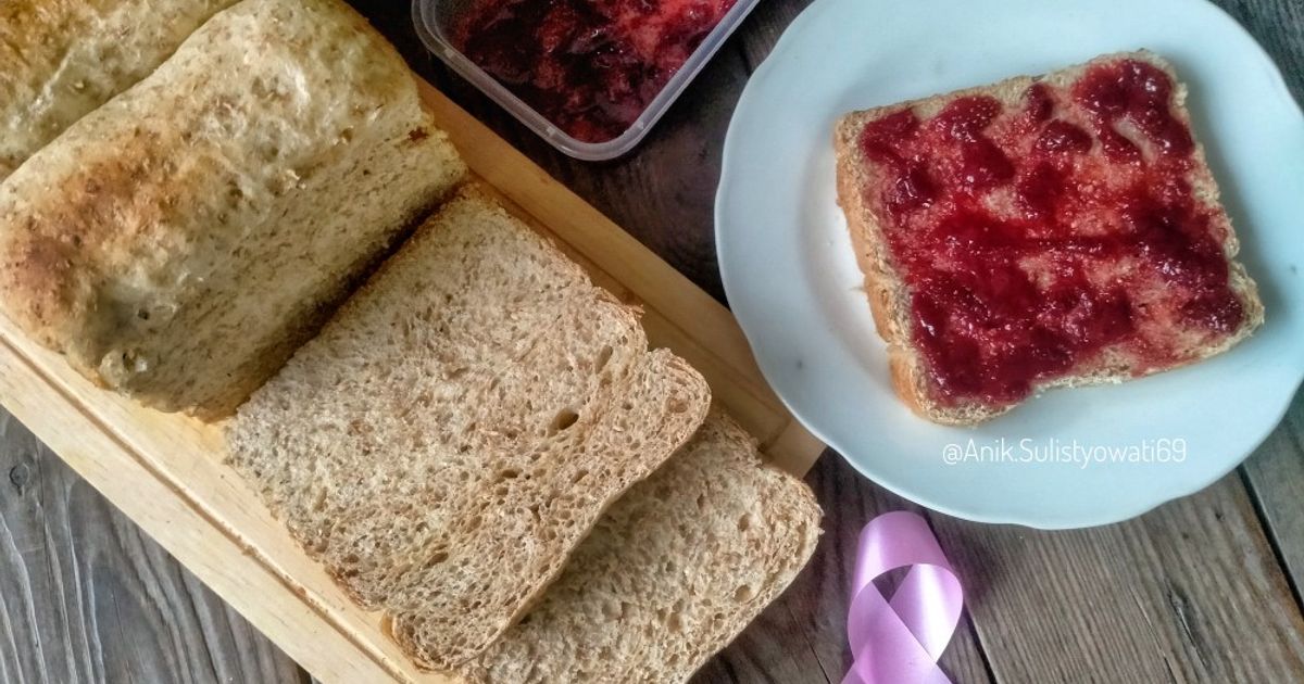 Resep olesan roti tawar gandum rumahan enak dan mudah - Cookpad
