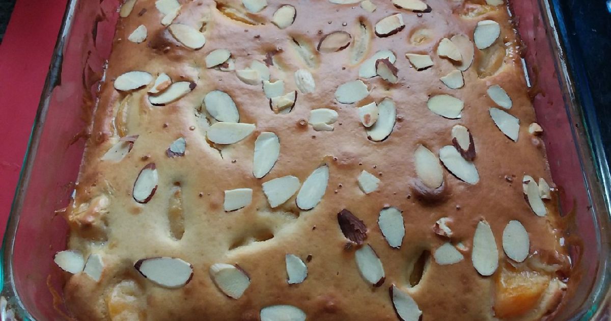 Teresa's Apple,Peach&Almonds Sponge Pudding 😍🎂🍾🍷🍽🍰🍸☕ Recipe by TS - Cookpad