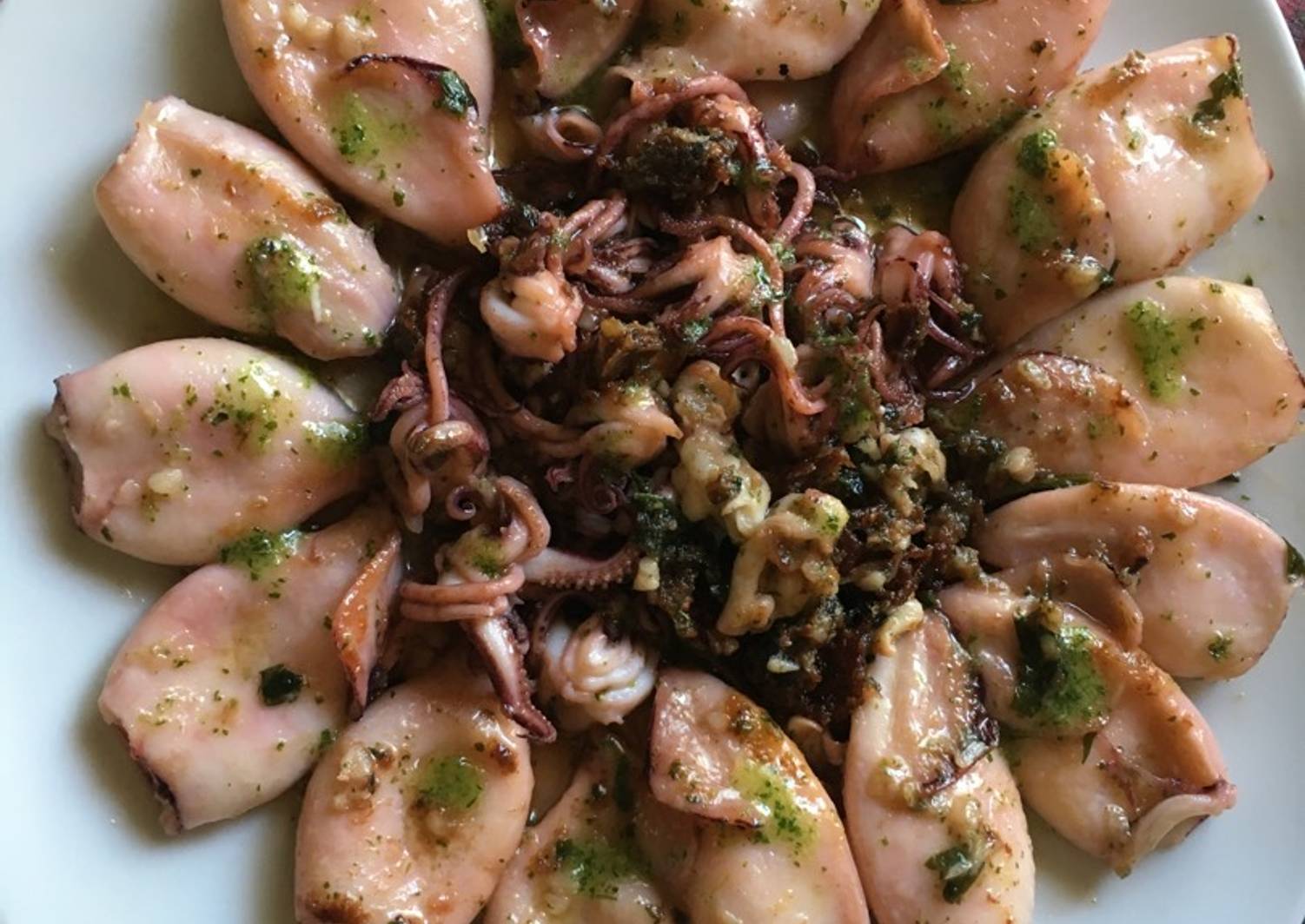 Chipirones a la plancha Receta de 4lba- Cookpad