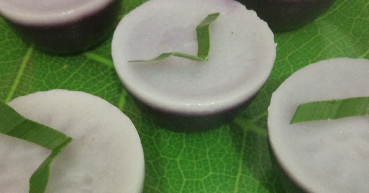 Resep Kue Talam Ubi Ungu oleh Novi Yanti - Cookpad