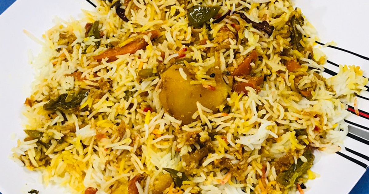 Restaurant Style Veg Biryani !!!! Recipe by DROOLSOME MORSEL BY AFREEN WASEEM - Cookpad