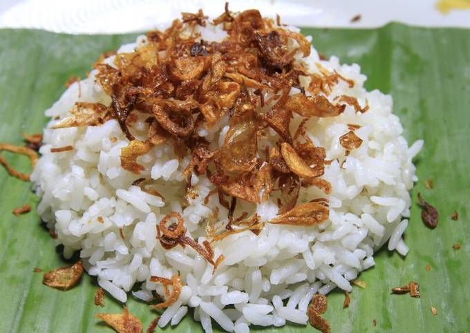 Resep Nasi Uduk Rice Cooker oleh Jenny - Cookpad